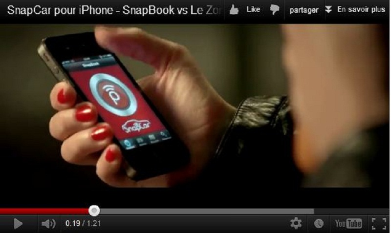 Snapcar nouveau service taxi haut de gamme