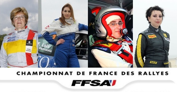 Les femmes copilote françaises en tête de classement des rallyes.
