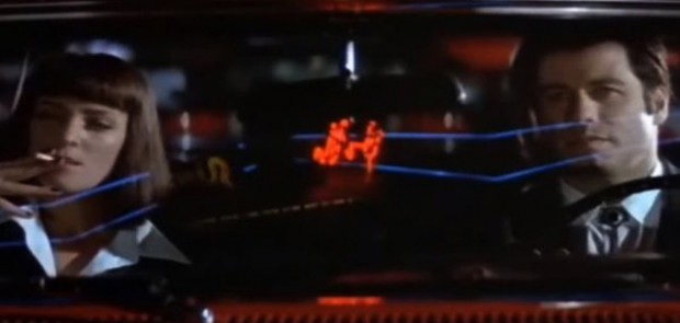 pulp fiction récupére sa Chevrolet Malibu Chevelle qui avait été volée