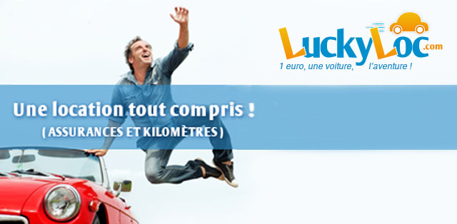 Location de voitures pas cher et écolo avec le nouveau Luckyloc