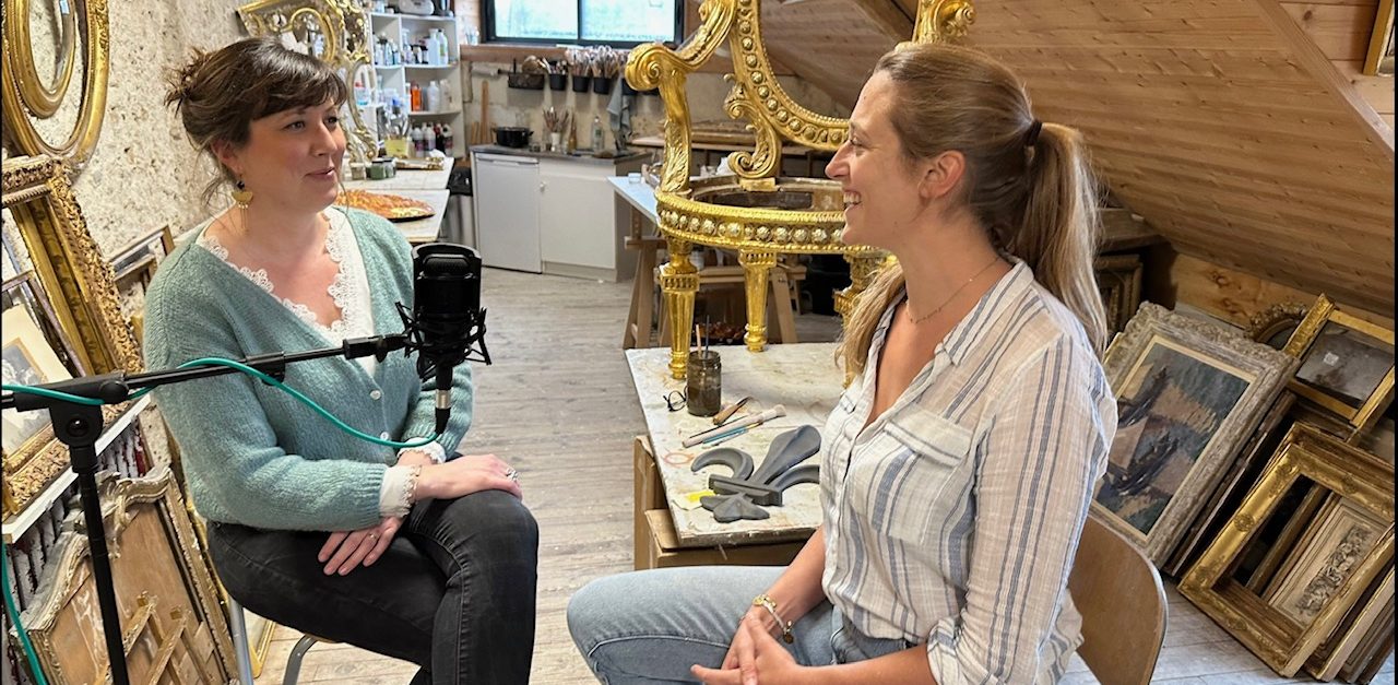 Lauranne Munk Koefoed : doreuse à la feuille dans Paroles de Femmes