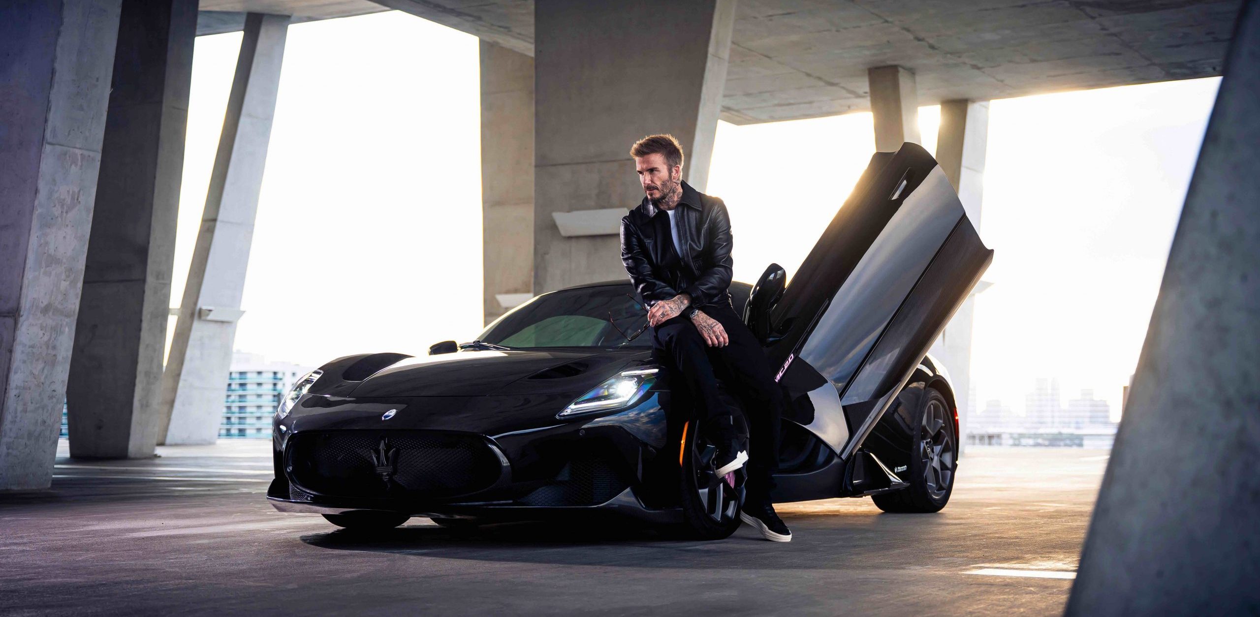Beckham et Maserati propose leur première collection Fuoriserie